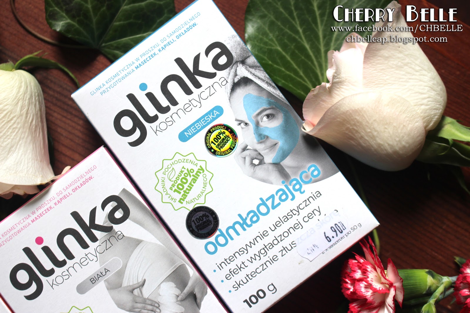 Cherry Belle Beauty & Books: Glinka kosmetyczna – Naturalna maseczka z ...