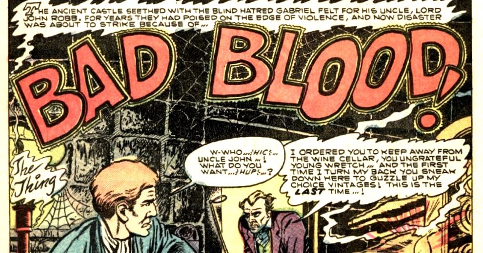 THE HORRORS OF IT ALL: Bad Blood!