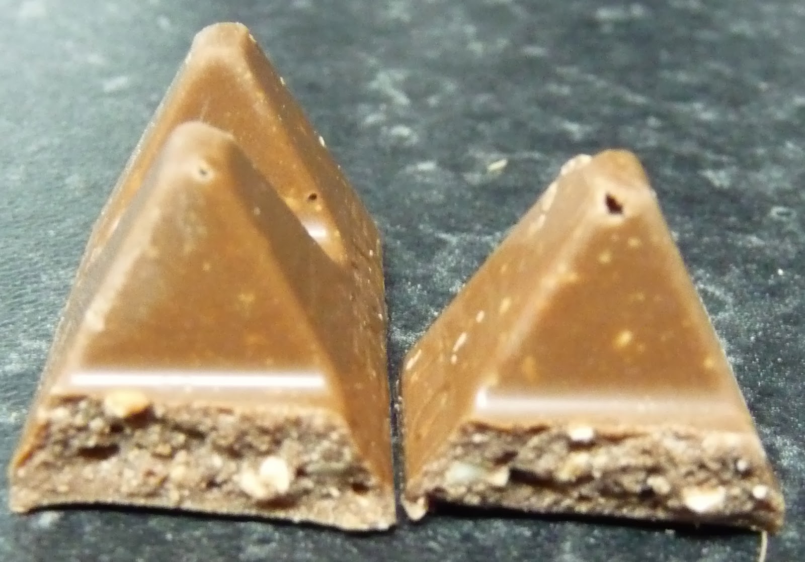Something to look forward to: Toblerone of Switzerland (milk chocolate)