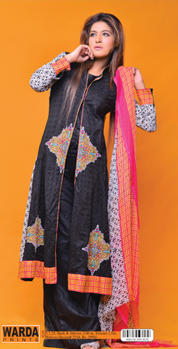 Warda Ready To Wear Lawn Dresses 2014 | Warda Designer Lawn Summer ...