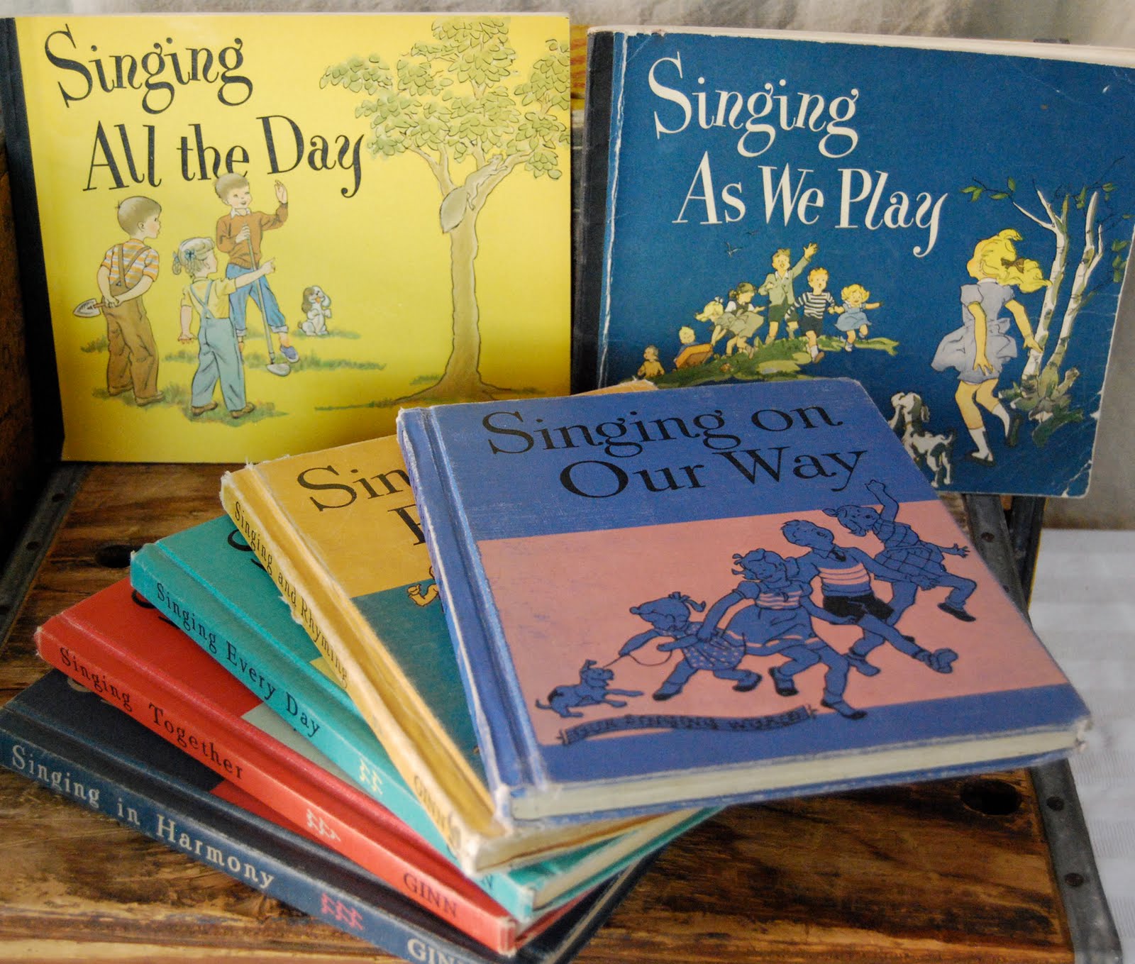 The Copycat Collector: COLLECTION #2: Vintage School Music Books