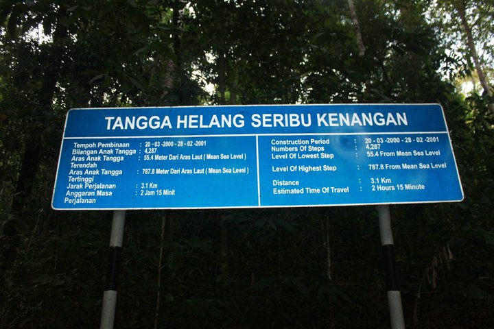 SL Photography: Mendaki 4287 anak tangga Helang Seribu Kenangan Gunung Raya