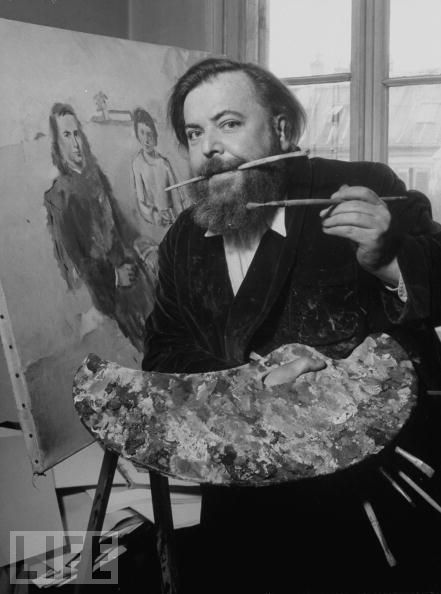 "Tweedland" The Gentlemen's club: Portrait of Christian Berard