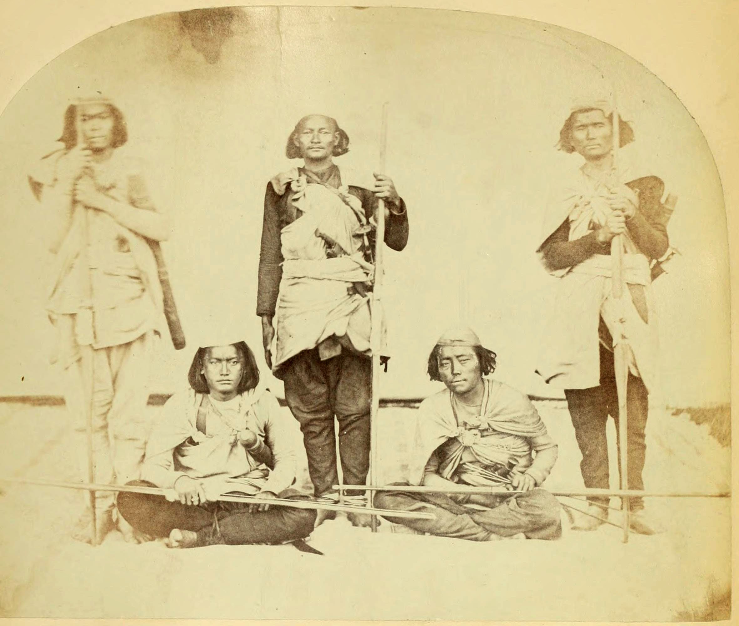 Limboo, Aboriginal (Trans-Himalayan Origin) - Nepal, c1860's - Old ...