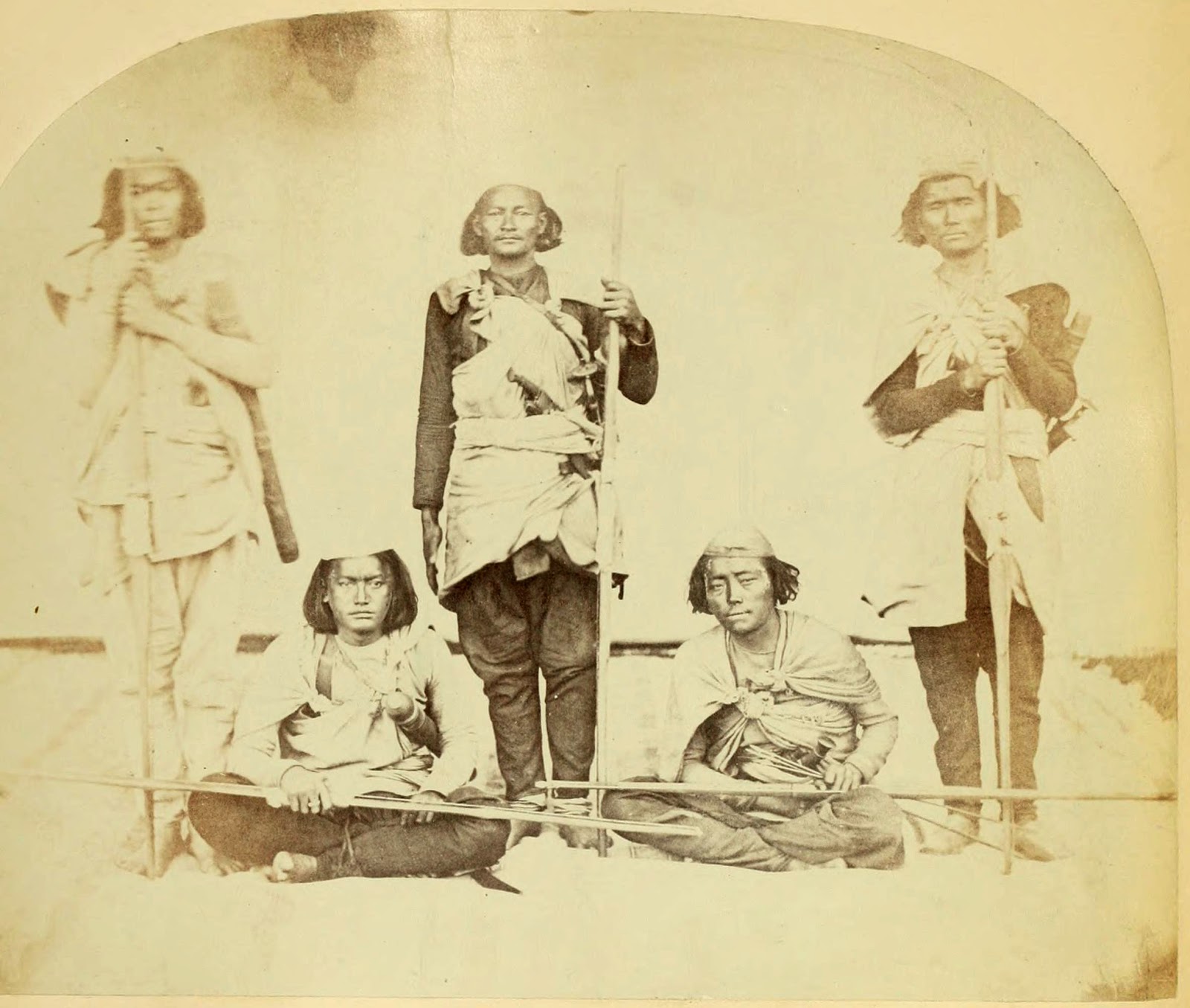 Limboo, Aboriginal (Trans-Himalayan Origin) - Nepal, c1860's - Old ...