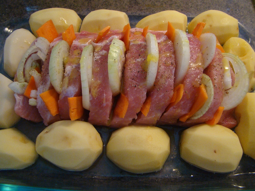 GAMINU SU MEILE: KIAULIENOS SPRANDINĖ KEPTA ORKAITĖJE