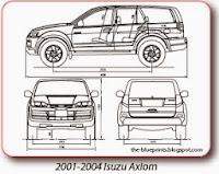 Vector Blueprints - Cars, Trucks, Busses and others: Isuzu - Vector ...