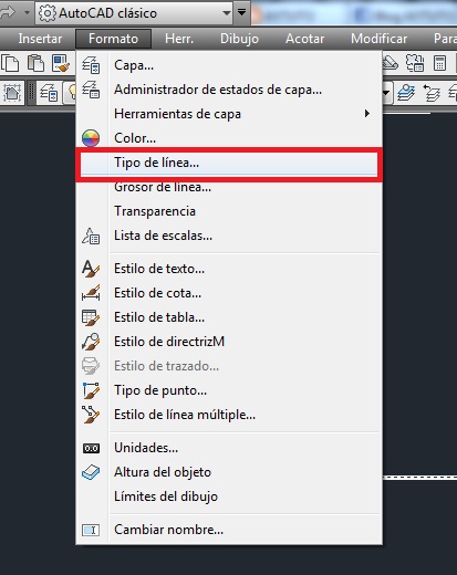 Cambiar el tipo de línea en AUTOCAD - AYTUTO Blog