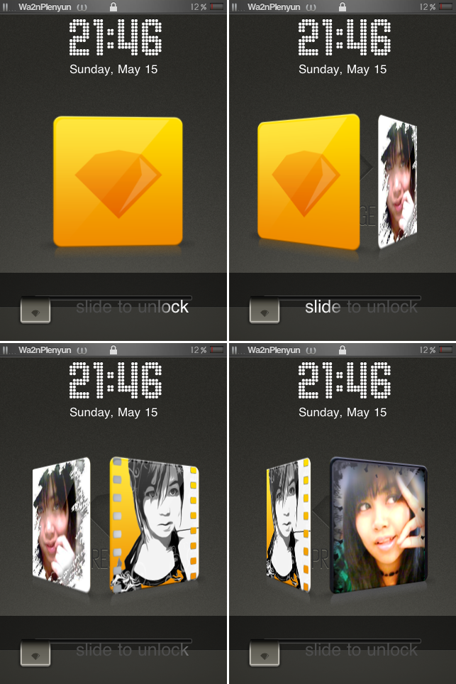 Wa2n emang Plenyun..: My iPhone 3Gs UI Layout