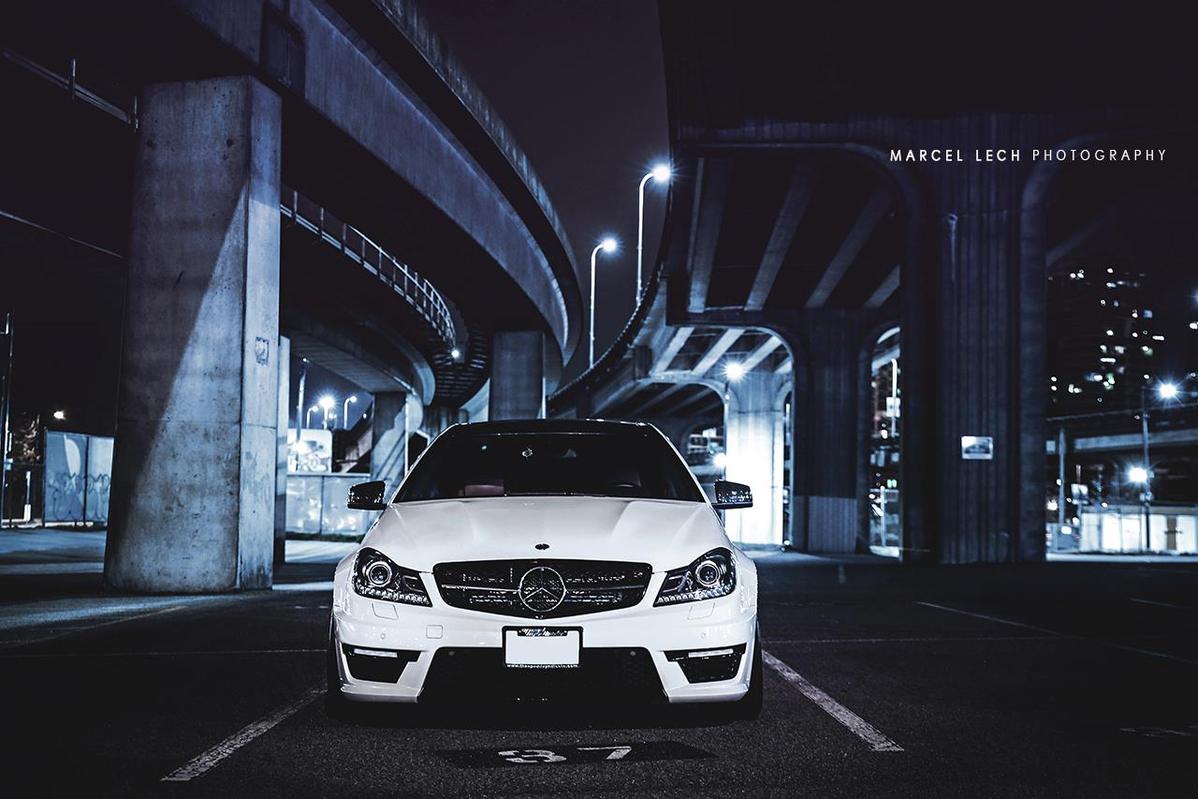 Mercedes-Benz W204 C63 AMG Coupe on HRE Performance Rims | BENZTUNING