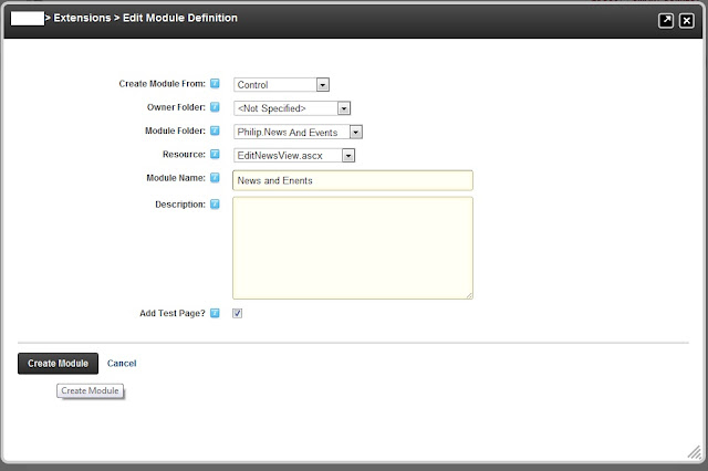 dotnet tutorials: How to create a custom module in DNN 6
