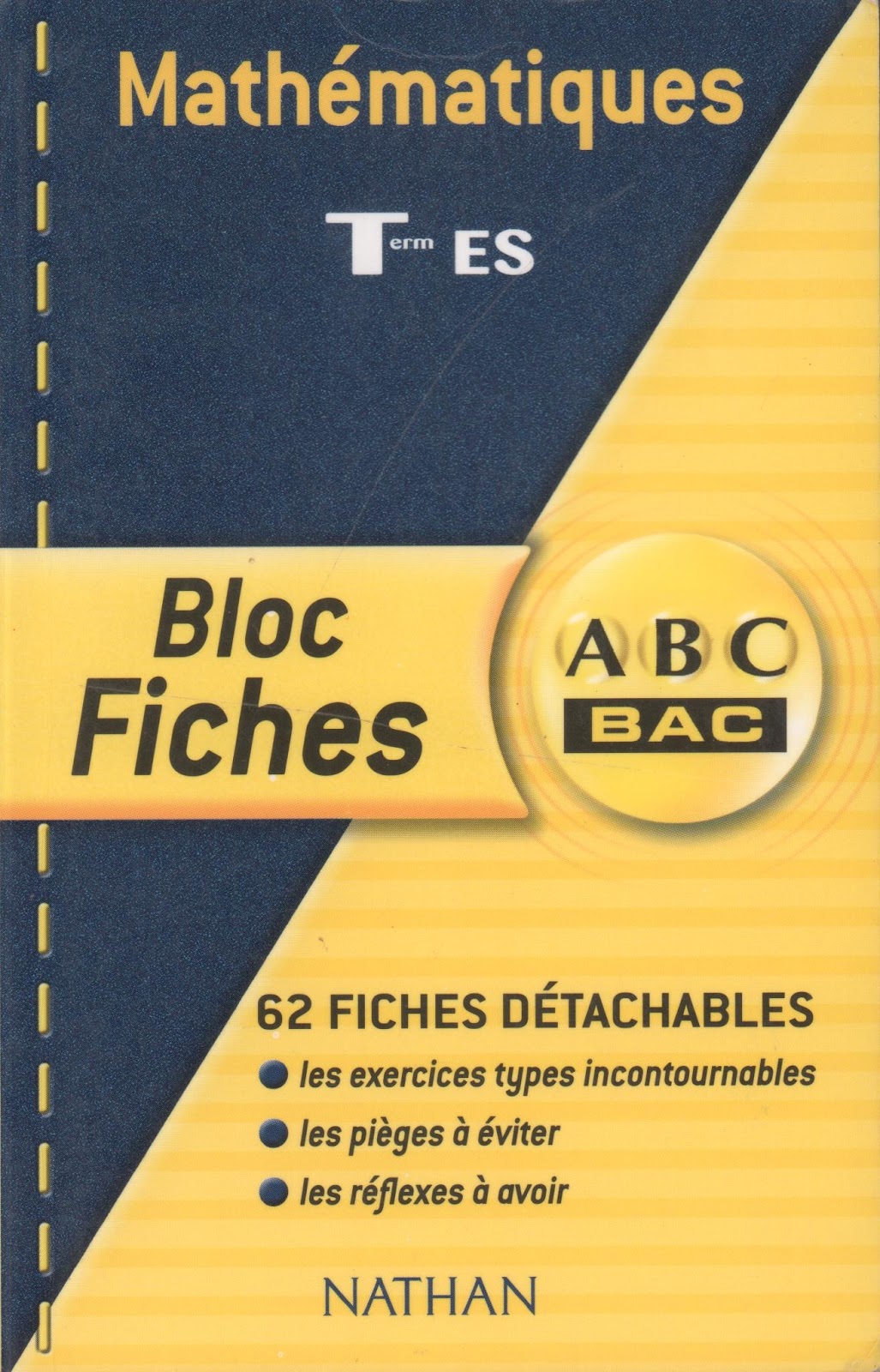 école : références: Mathématiques, Annales de bac, Terminales ES (2002)