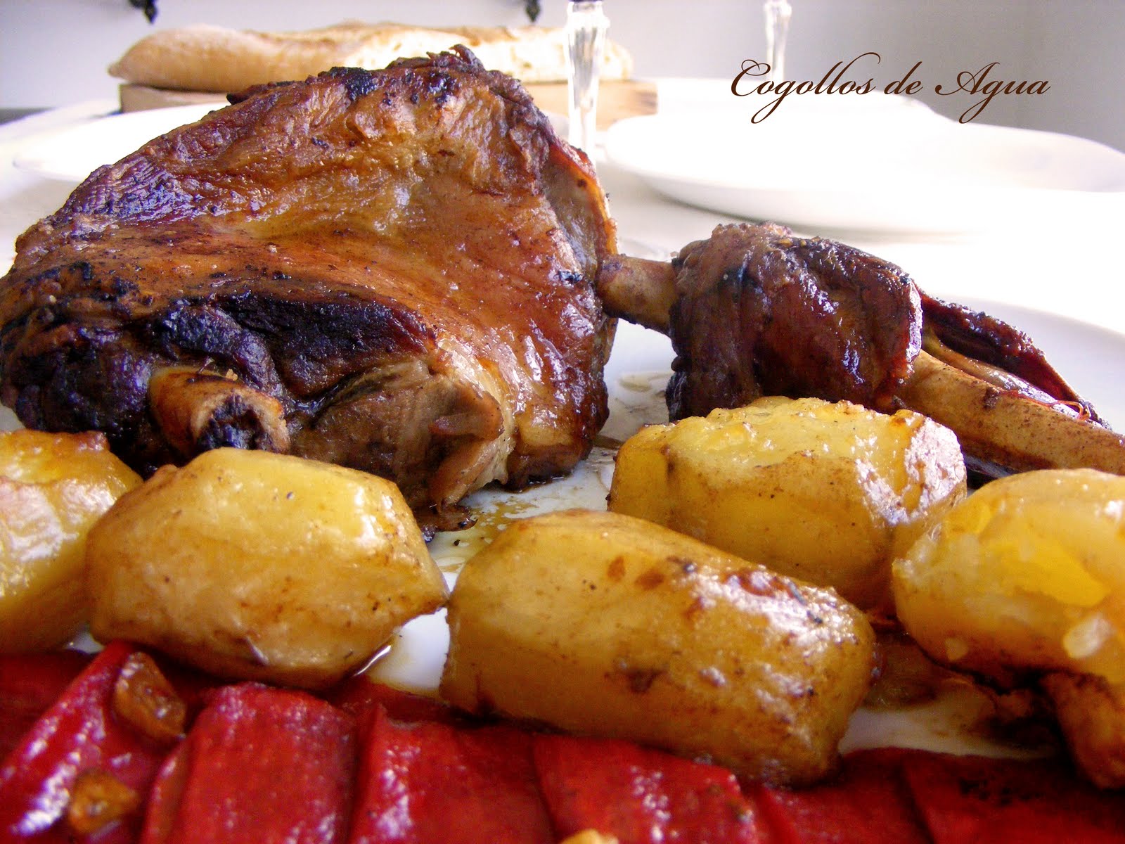 CORDERO ASADO - Cogollos de Agua