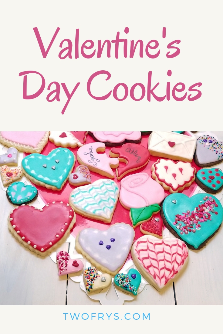 Two Frys: Valentine's Day Cookies