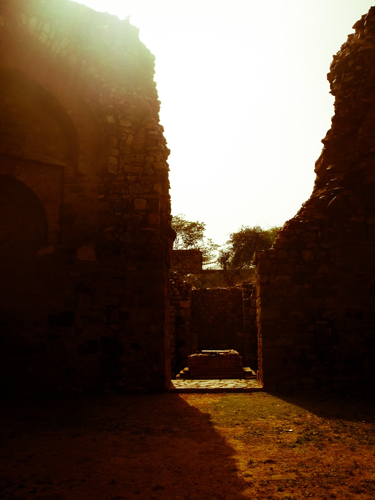 I was here: Balban's neglected tomb
