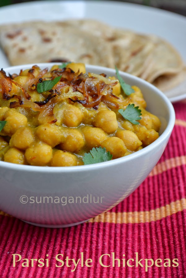 Veggie Platter: Channa ni Daar ~ Parsi Style ChickPeas