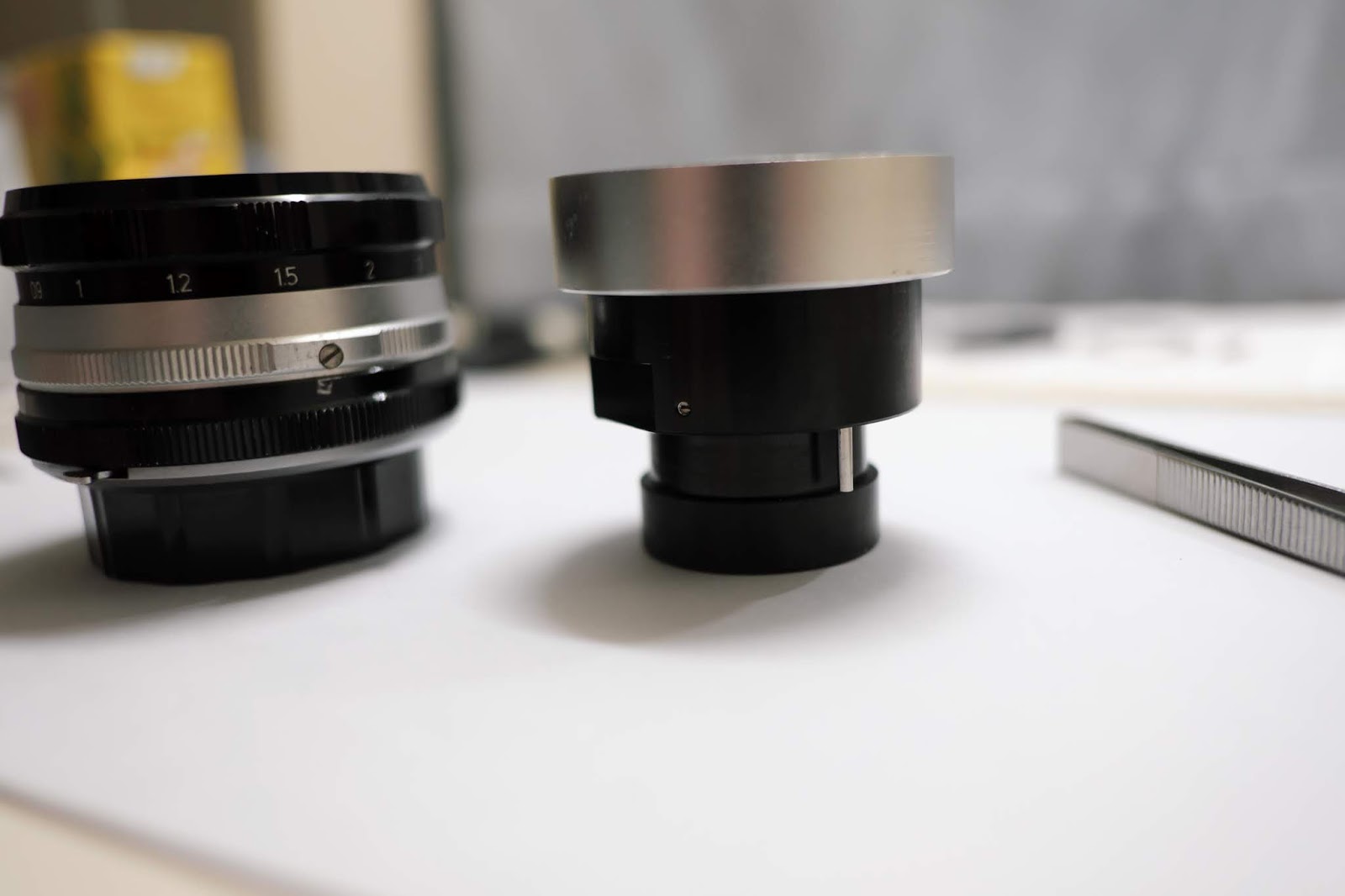 HAIOU-64 58mm f2 拆解清理