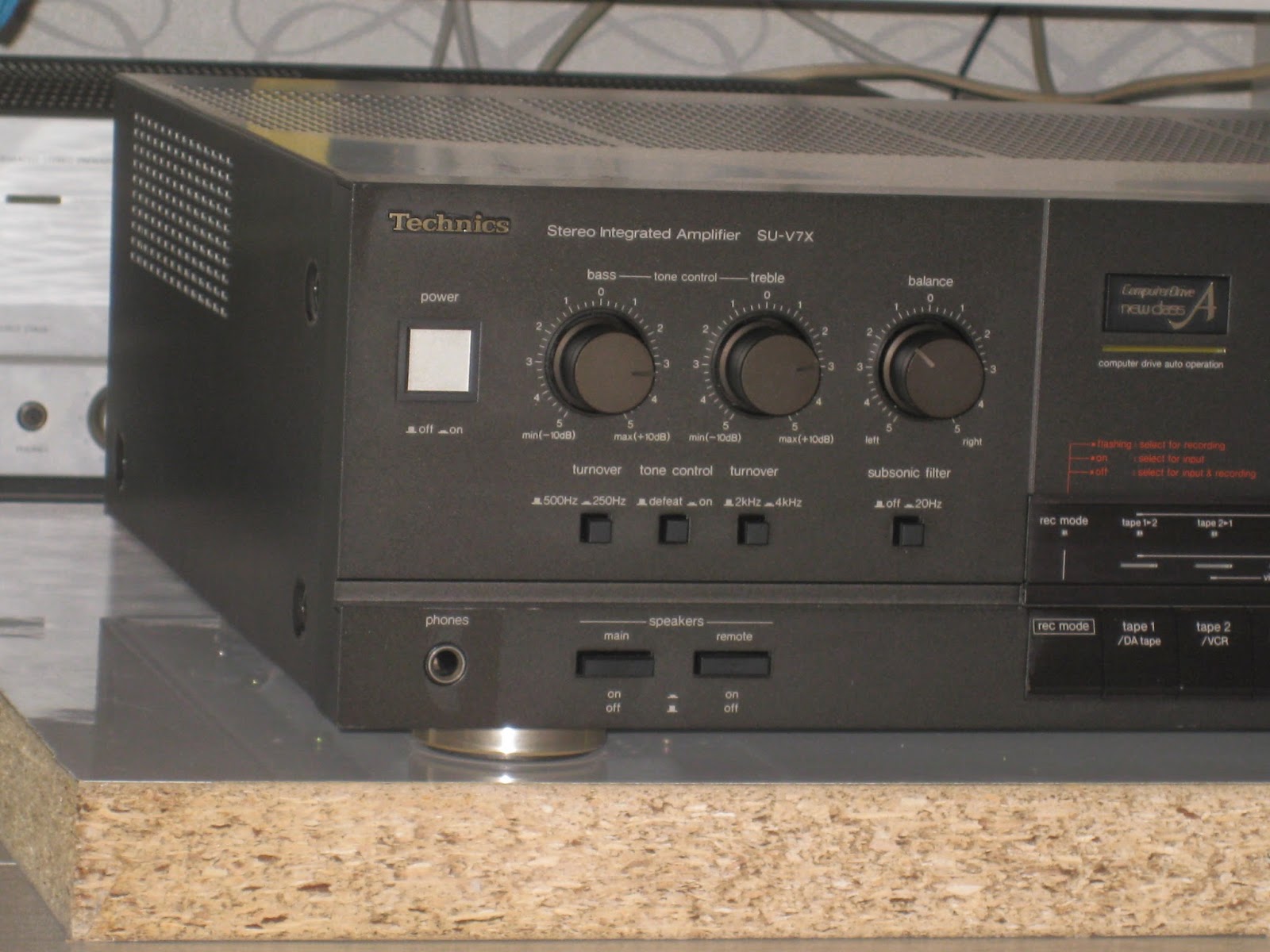 Infrequent Sound [sex.tex] technology: Technics SU-V7X Stereo ...