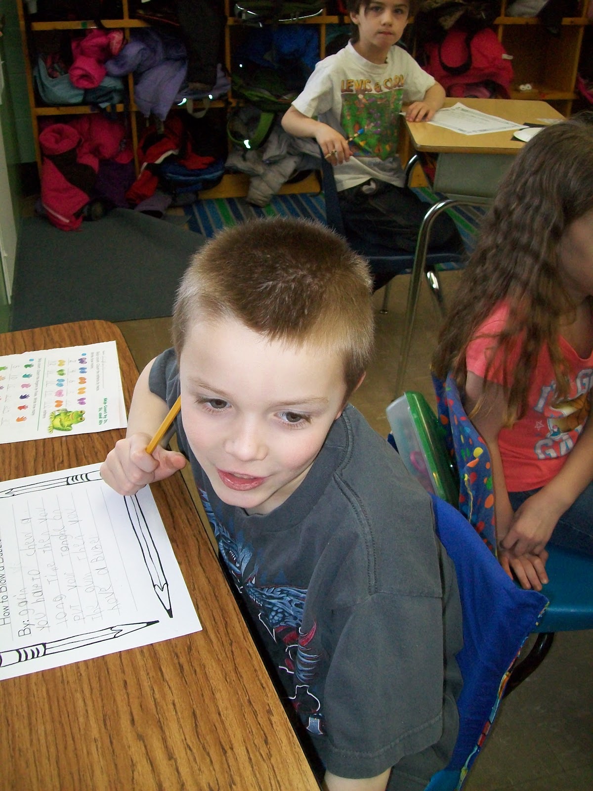First Grade Rock Stars: Bubble Blowing Challenge