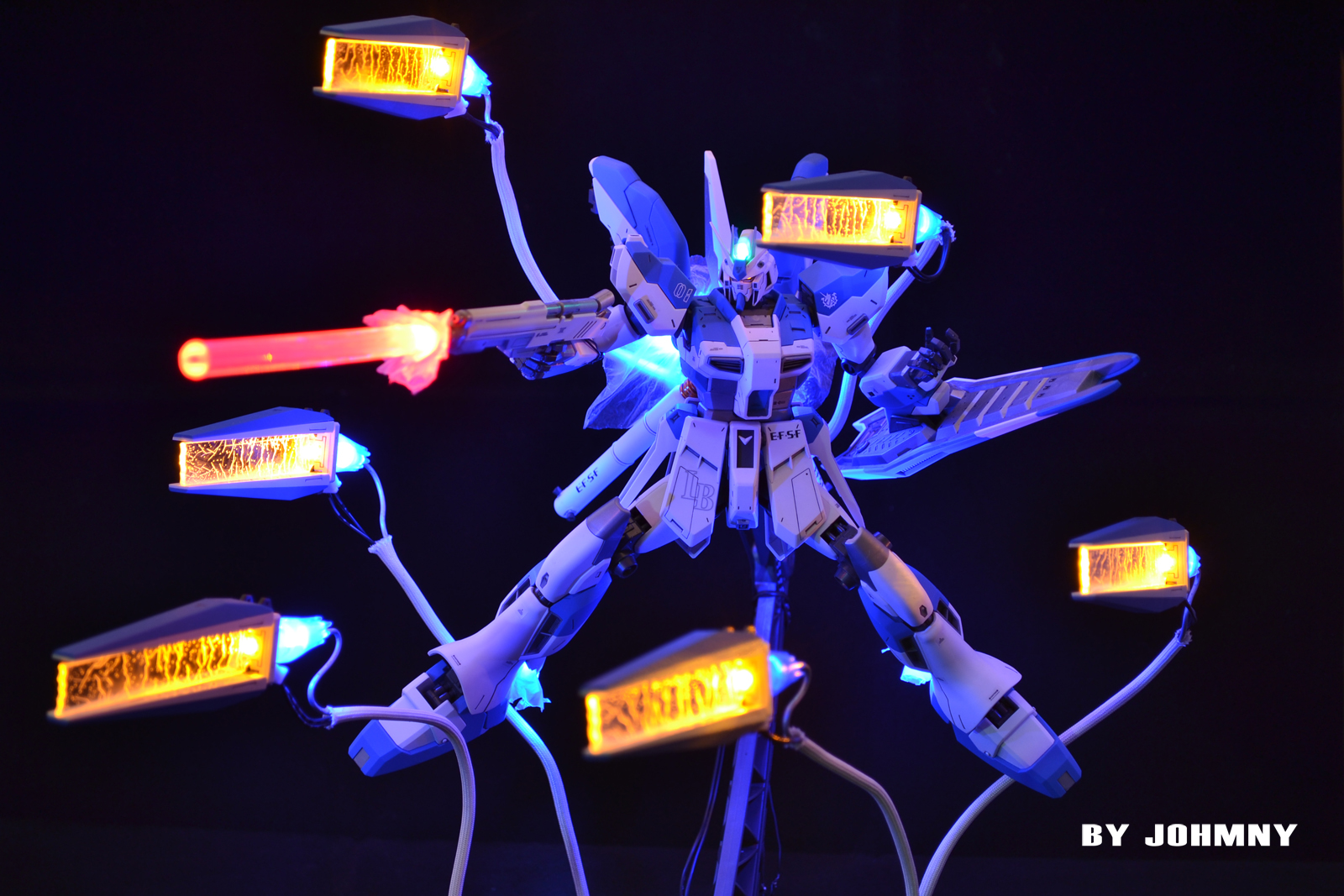 Build and Shoot: GUNPLA w/ LED: CUSTOM BUILD