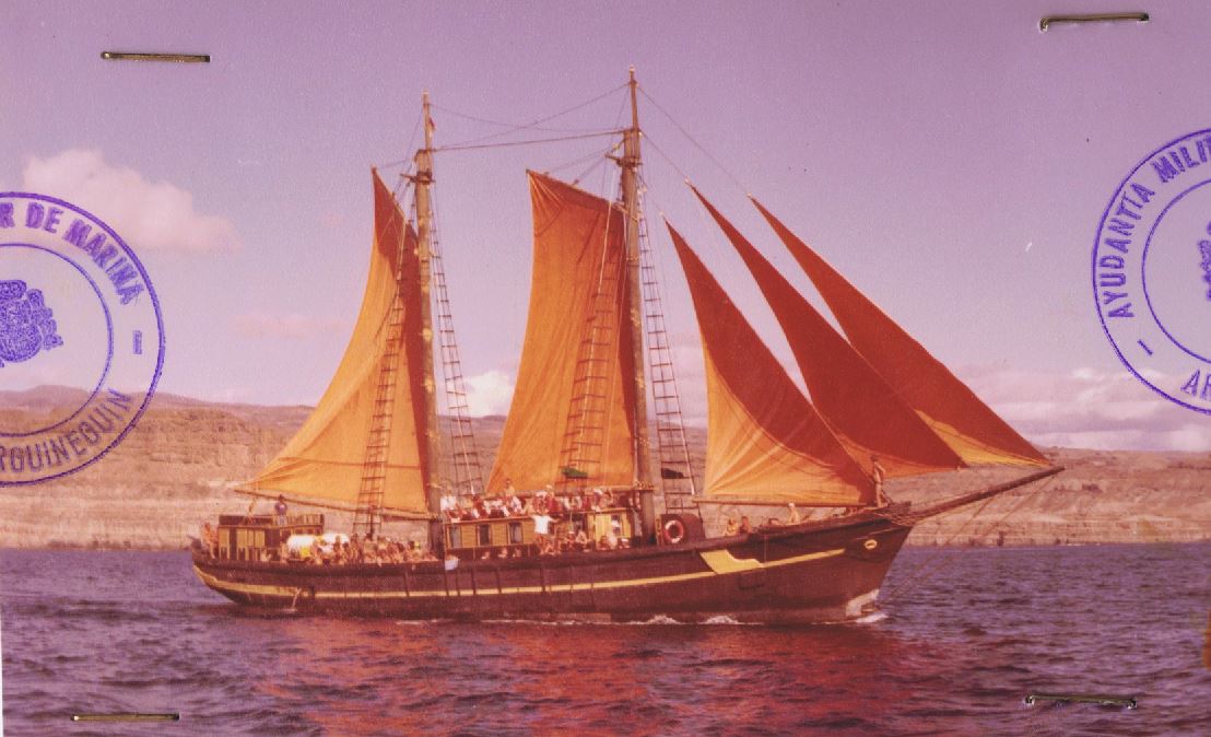 Las peripecias de un barco pirata en Morro Jable.