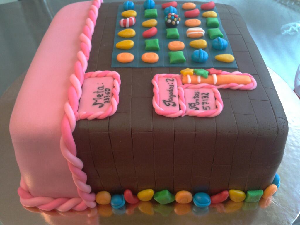 Laura Torquato Cake Design: Bolo Candy Crush!!!