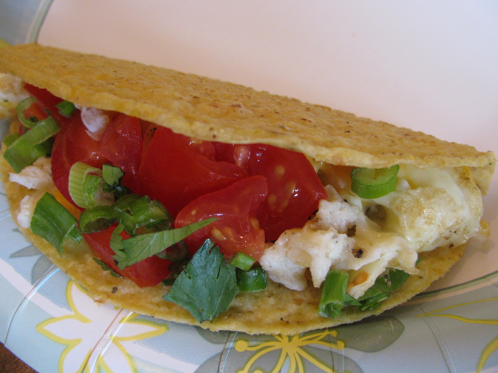 Dinner with the Robinsons...: Egg White Tacos!