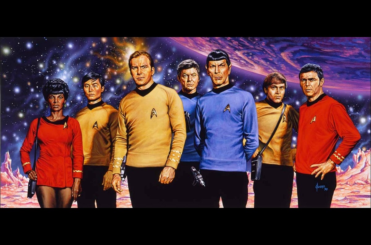 QUADRITREK: Jornada nas Estrelas por Joe Jusko