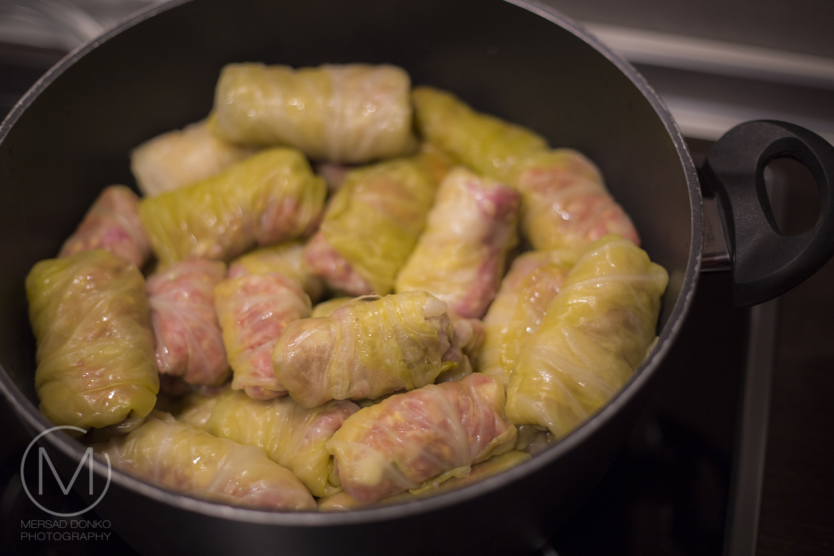 Stuffed Cabbage Rolls Recipe (Bosnian Sarma) - Mersad Donko Photography