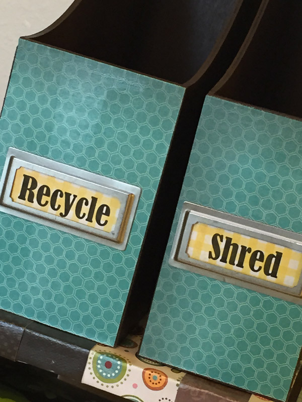 CreativeSteph13: DIY for the Office - Transform Magazine Holders into ...