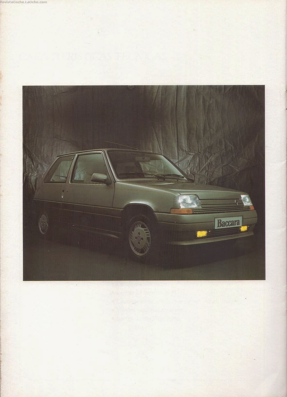 Revista Coche: Catálogos de época: coches Renault de 1990