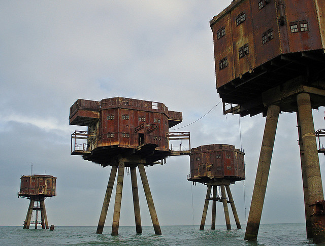 The Thames Sea Forts - From War Machines to Eco Warriors ~ Kuriositas
