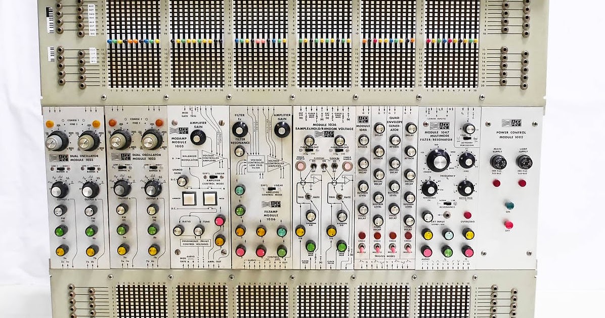 MATRIXSYNTH: Rare ARP 2500 Modular Set