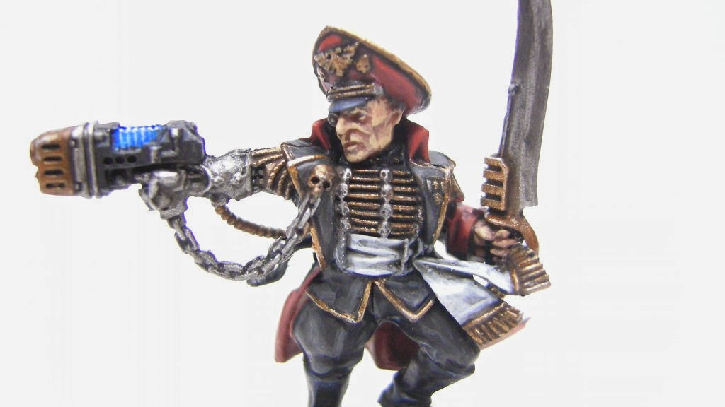 Watching Paint Dry: Imperial Guard Commissar Tutorial (plus video)