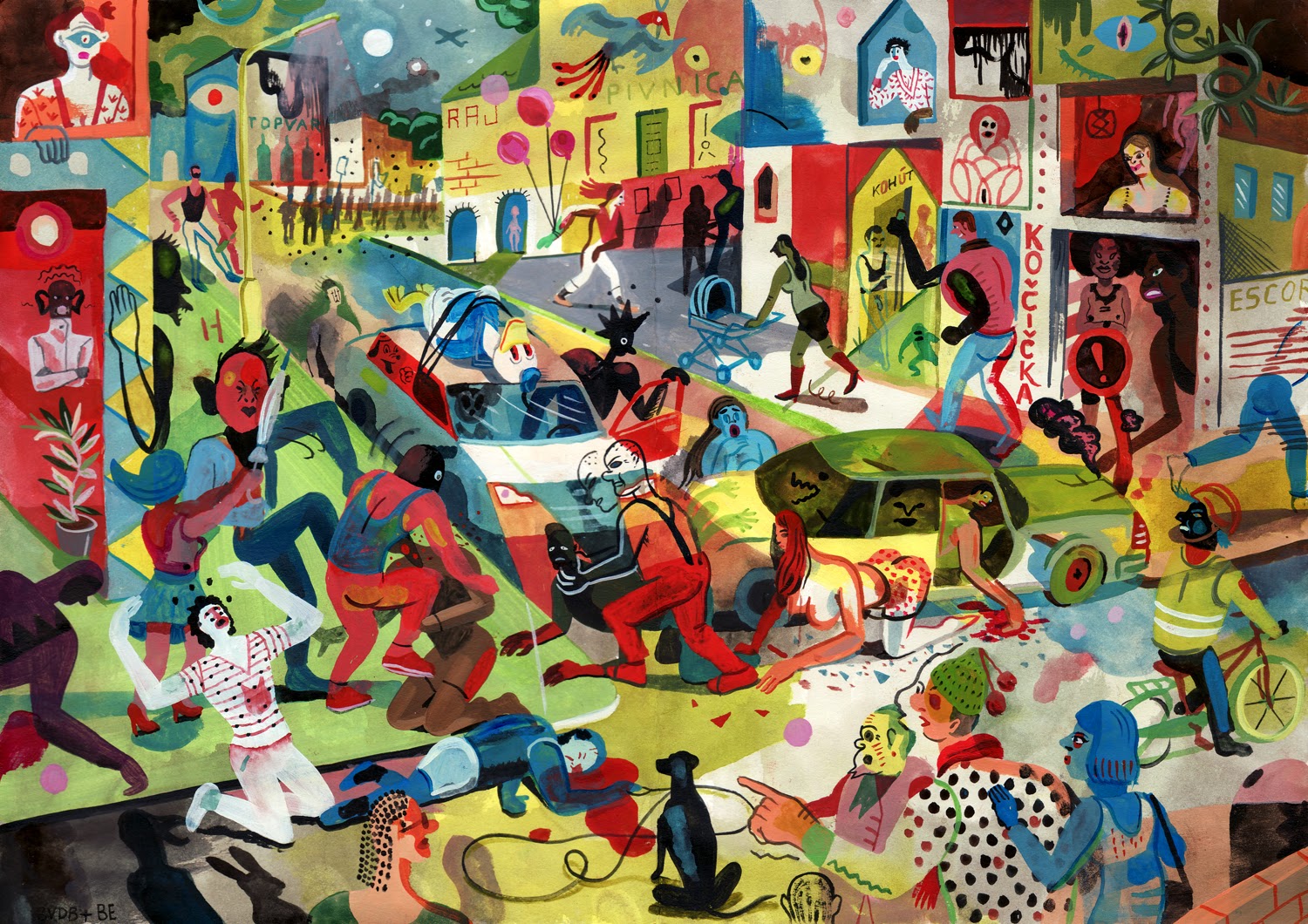 Brecht Evens: 'DOUBLE TROUBLE'