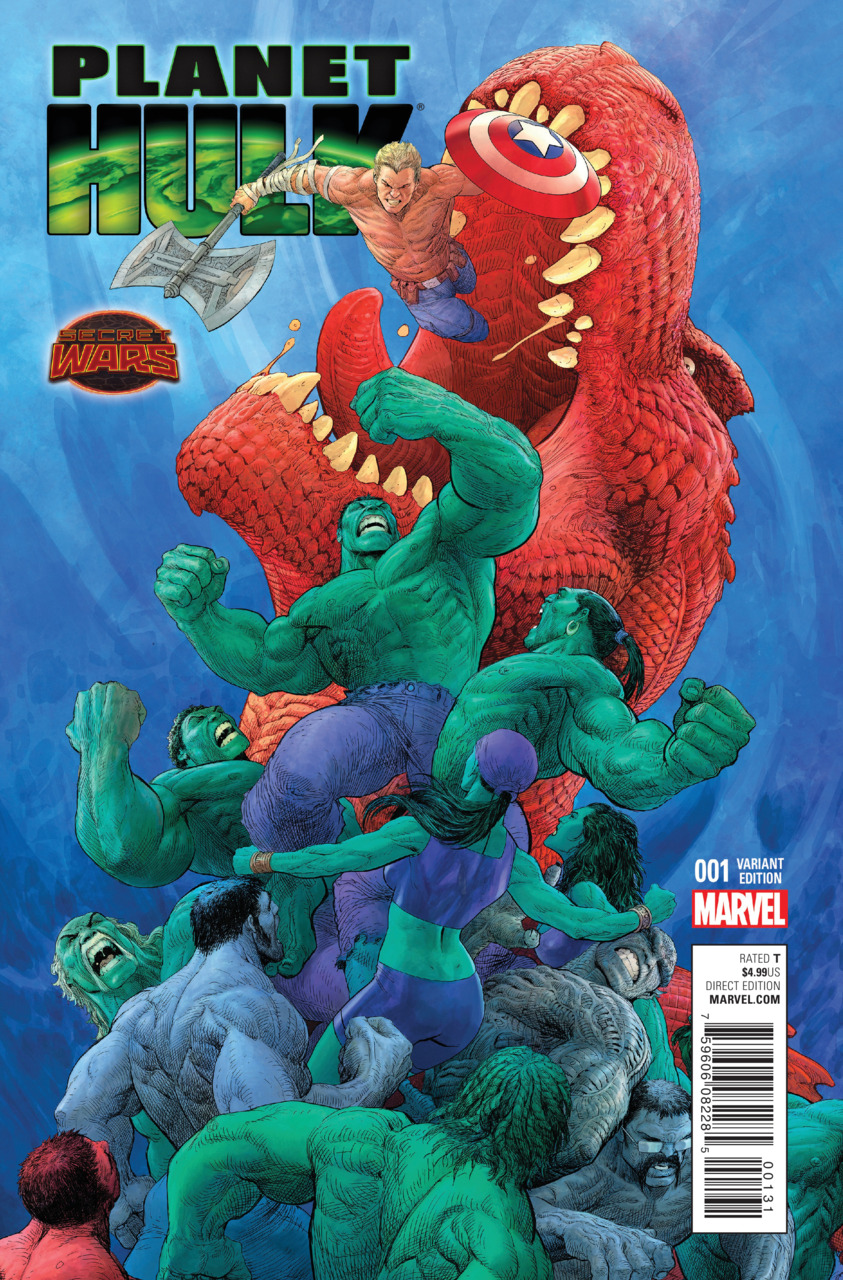 COMIC BOOK FAN AND LOVER: SECRET WARS: PLANET HULK # 1 - MARVEL COMICS