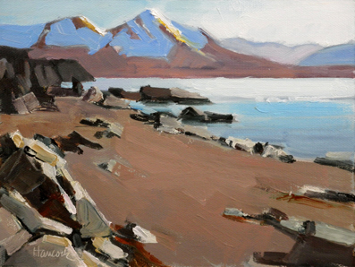 Gretchen Hancock's Paintings: Monashka Beach SOLD