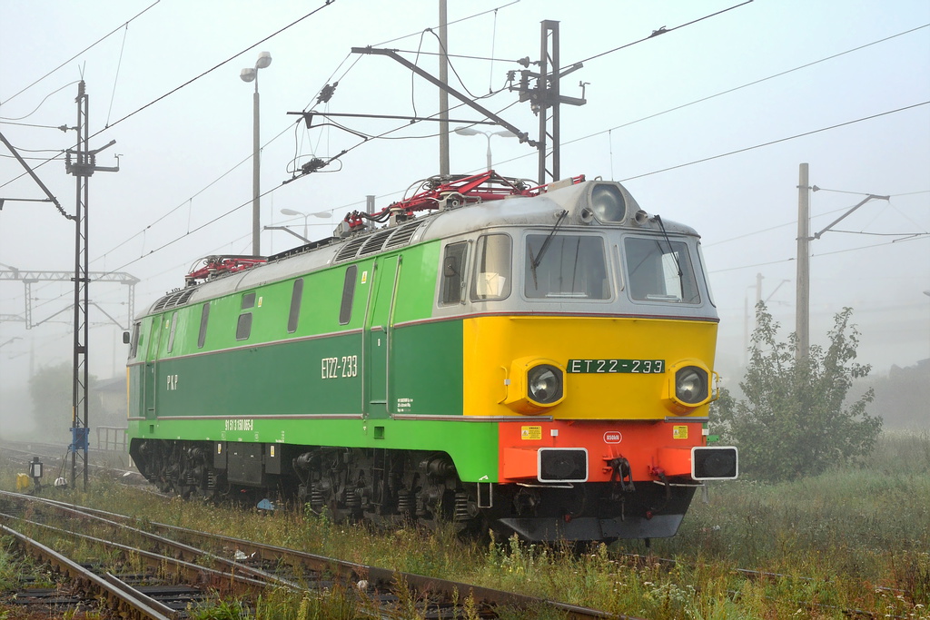 Lokomotywa ET22-233 jak nowa!