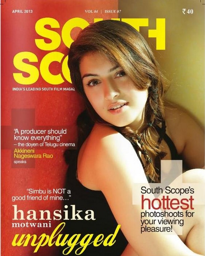 Hansika Motwani Hot Pictures from South Scope Magazine|Hot Hansika Biki ...