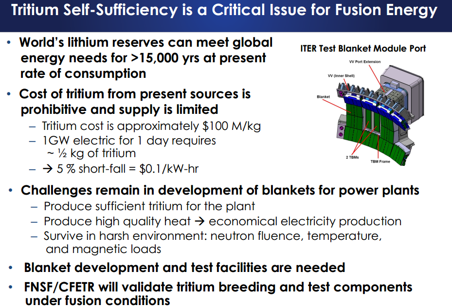 1 GW commercial scale DEMO prototype Tokamak would burn through world ...