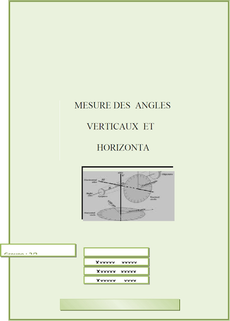 الجغرافيا : دراسات و أبحاث جغرافية: MESURE DES ANGLES VERTICAUX ET ...