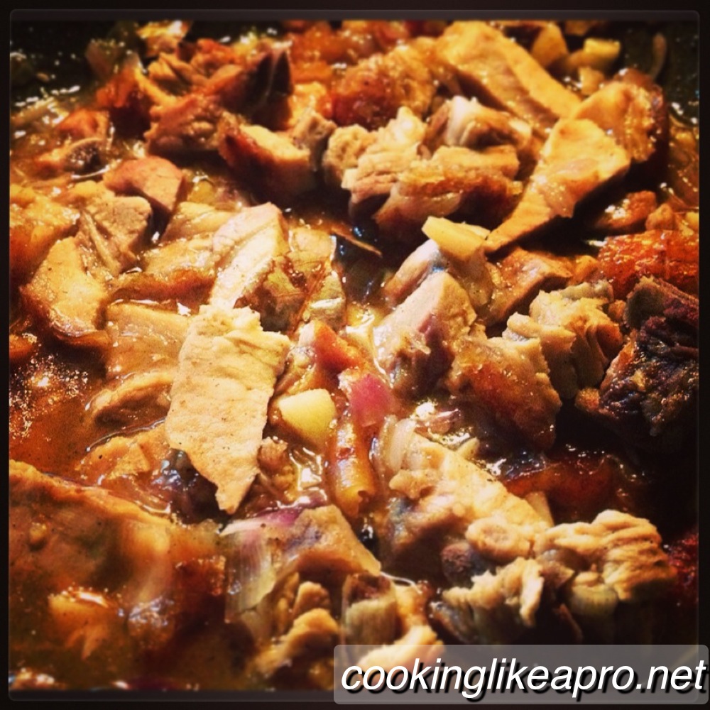 Cooking Lechon Paksiw (Left-over recipe) ~ Quick And Easy Recipes