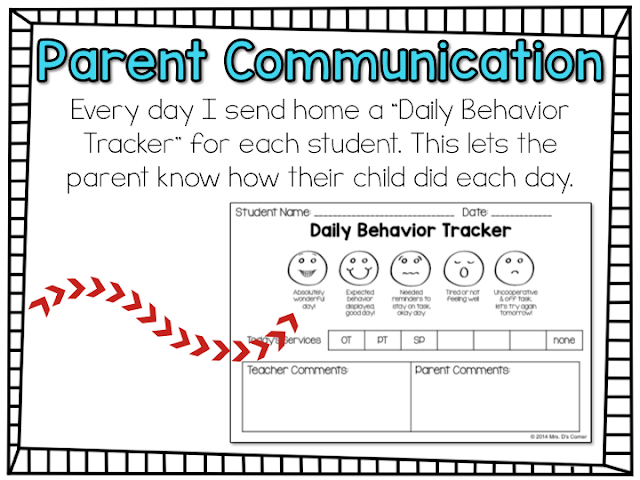 The Elementary Entourage: Positive Parent Communication {with Mrs. D's ...