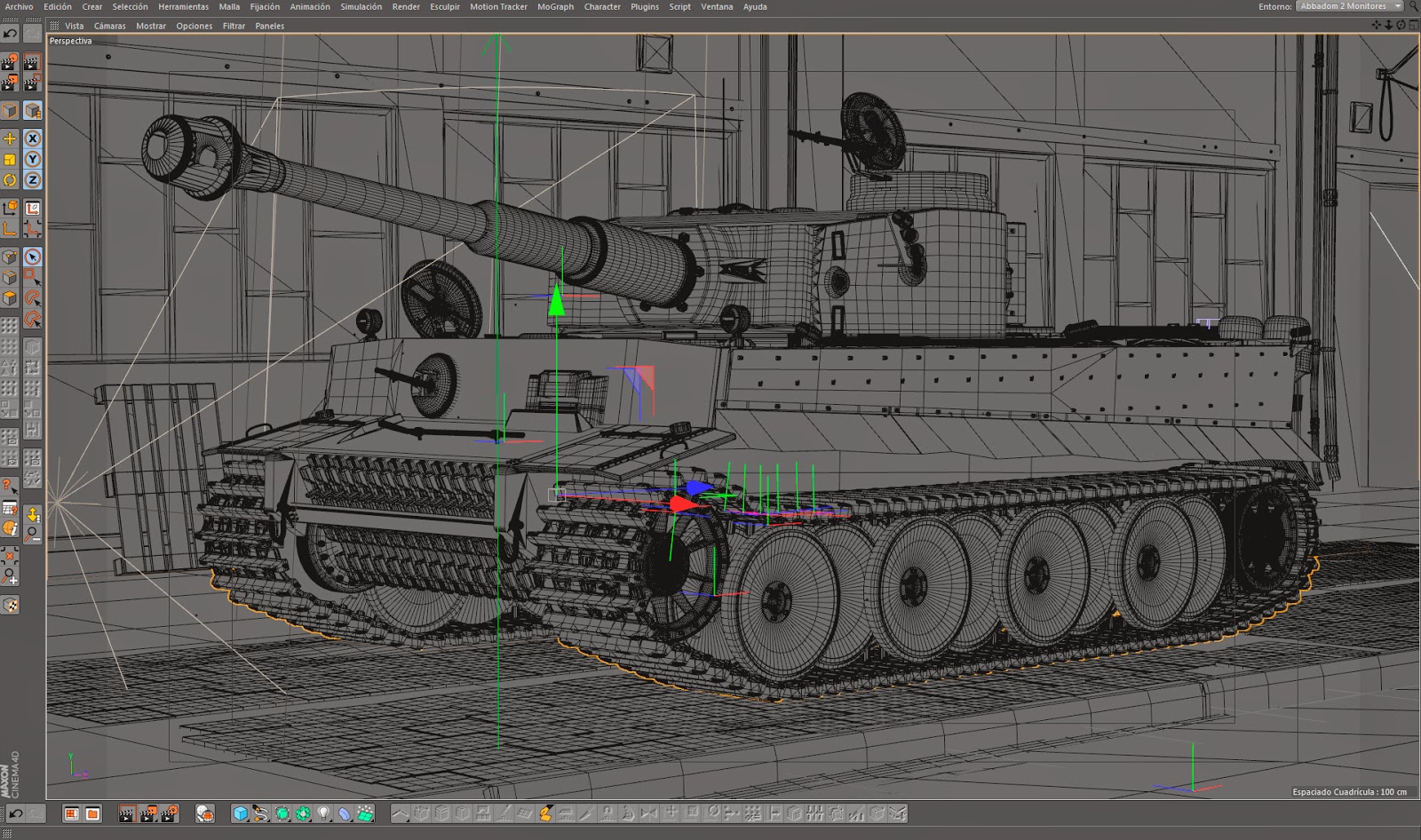 Panzerkampfwagen VI Tiger Ausf. E (V2). | 3D Infografías