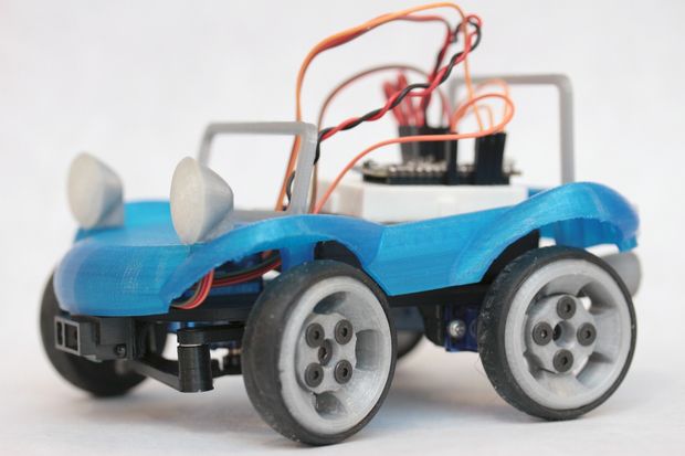 Home Made Blue Buggy Car | vvvddv