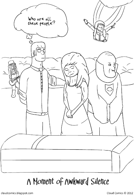Cloudcomics: Moment of Awkward Silence