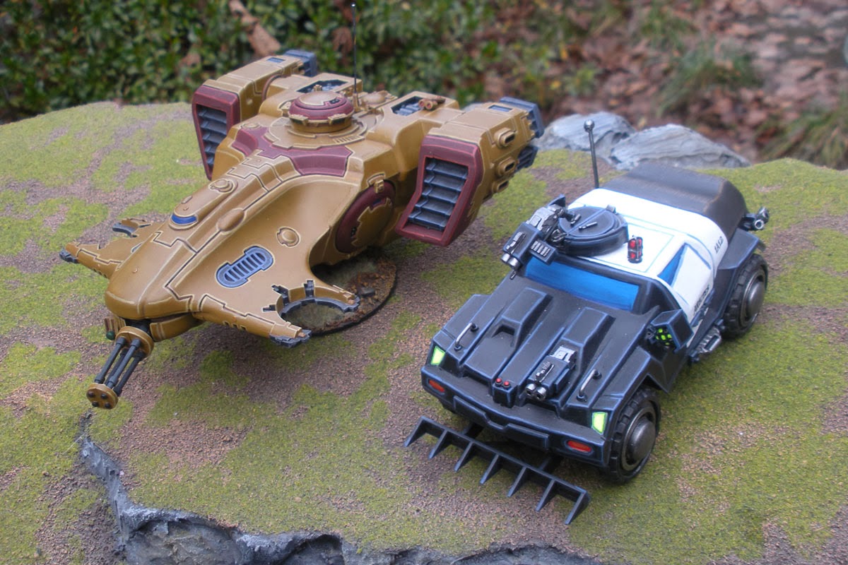 Zorcon's Word: Arbites (counts-as) Rhino Showcase