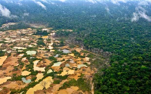 Rocks and Minerals: 4_02: Gold Mining in the Amazon