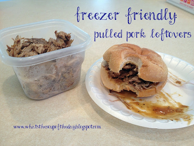 Freezer Friendly: Sunday Funday: Draft Day Pulled Pork