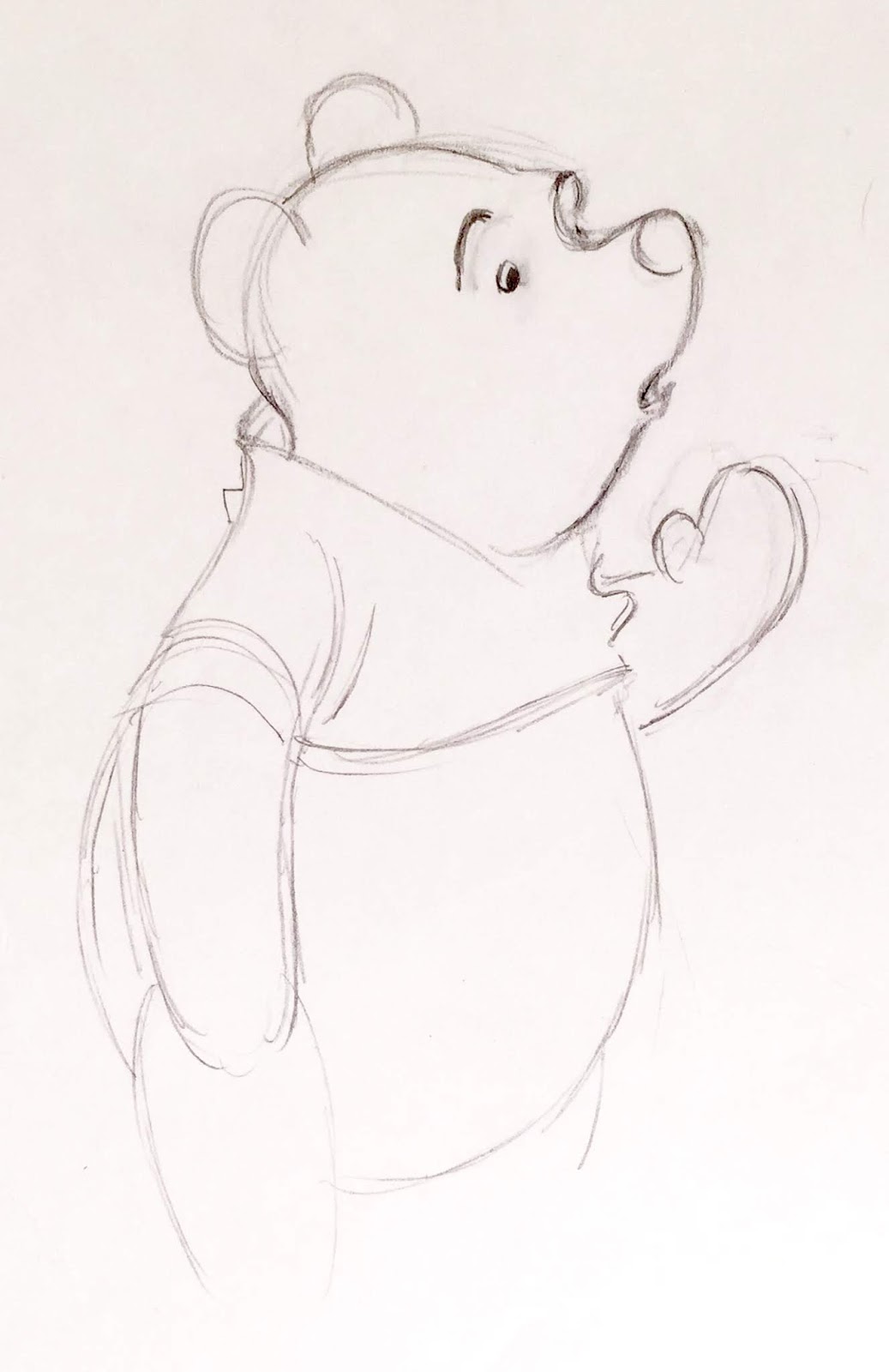 Animation Collection: Original Production Animation Drawing of Winnie ...